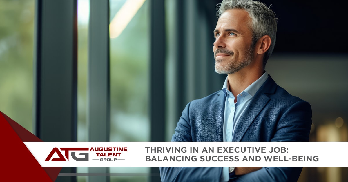 Thriving in an Executive Job: Balancing Success and Well-being ...